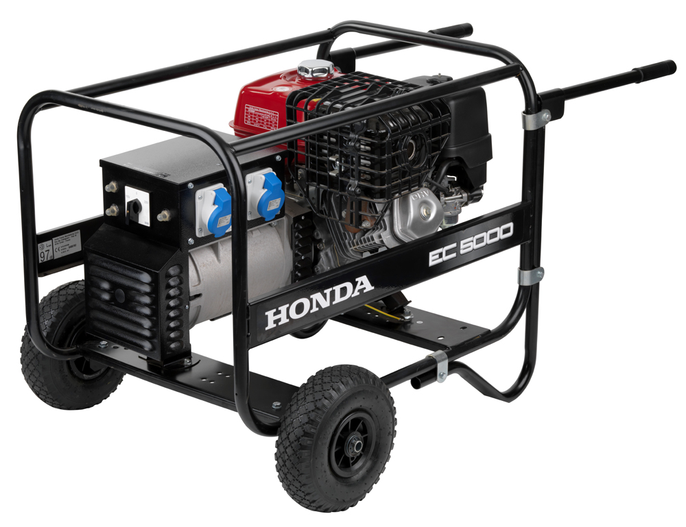 Rámová profesionální elektrocentrála EC 5000 | HONDA Stroje
